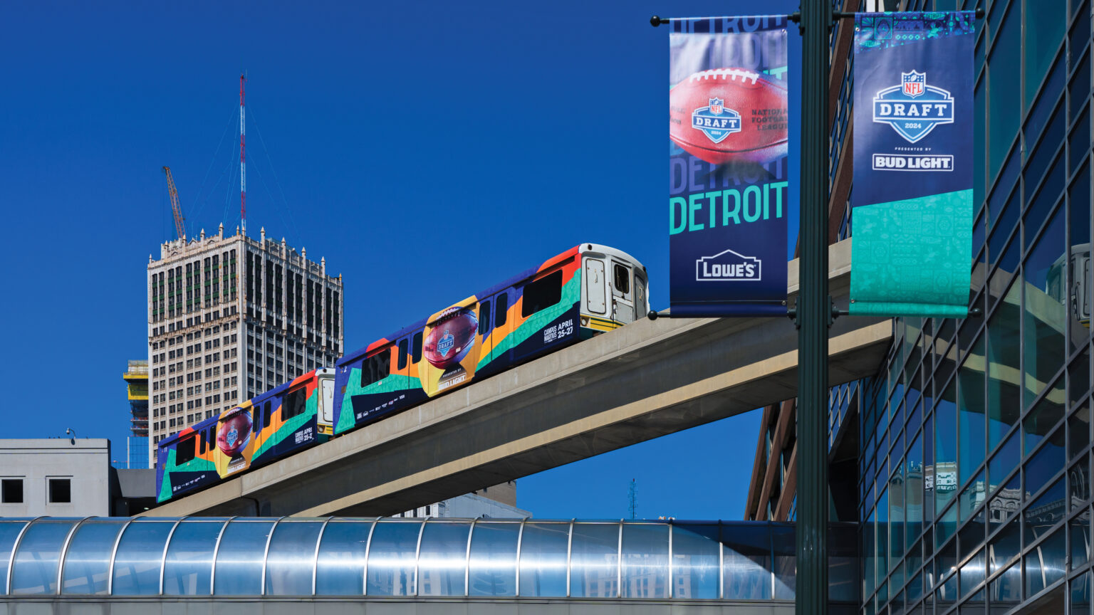 2024 NFL Draft Detroit Graphic Design Support - Octane Design